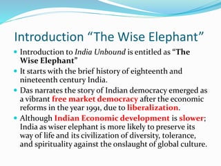 Dr. Vibhati Kulkarni presentation on India Unbound | PPTX