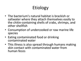 Presentation vibrio cholera | PPTX