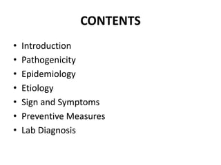 Presentation vibrio cholera | PPTX