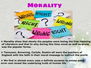 Characteristics of Victorian age | PPTX