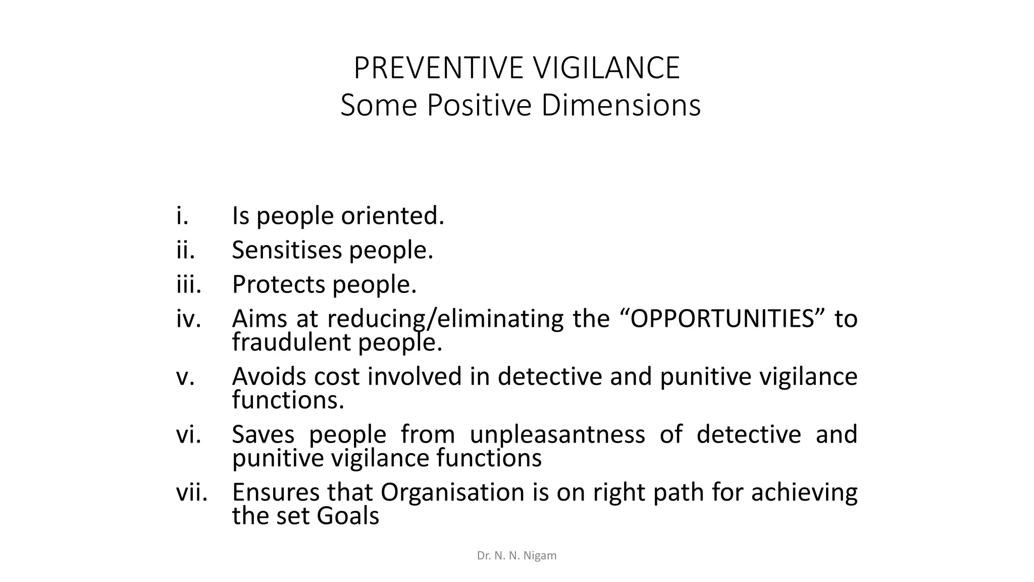Presentation Vigilance Awareness | PPTX