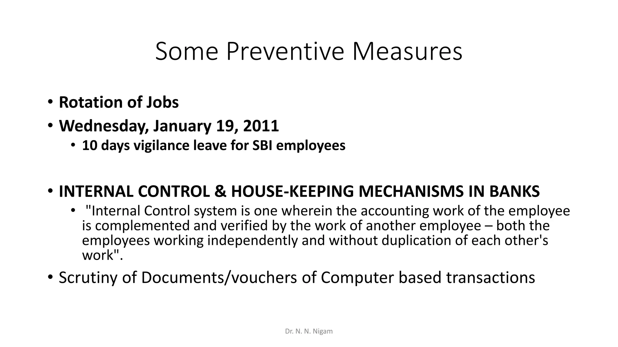 Presentation Vigilance Awareness | PPTX