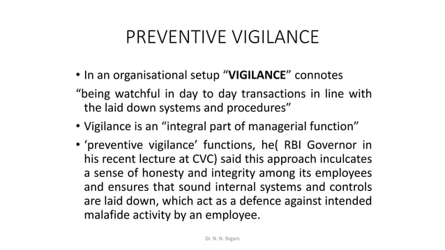 Presentation Vigilance Awareness | PPTX | Hinduism | Religion ...