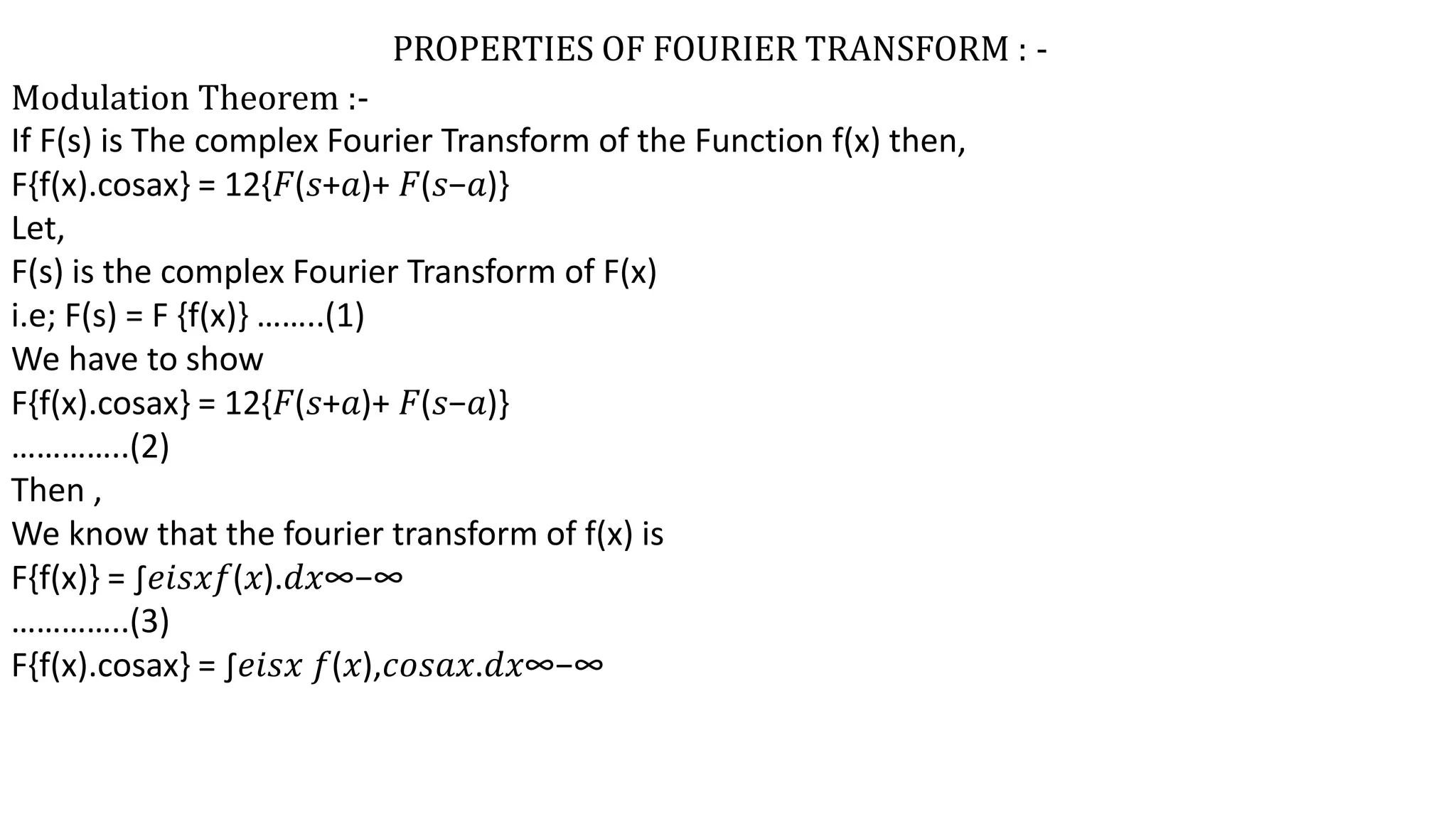 fourier series and fourier transform | PPTX