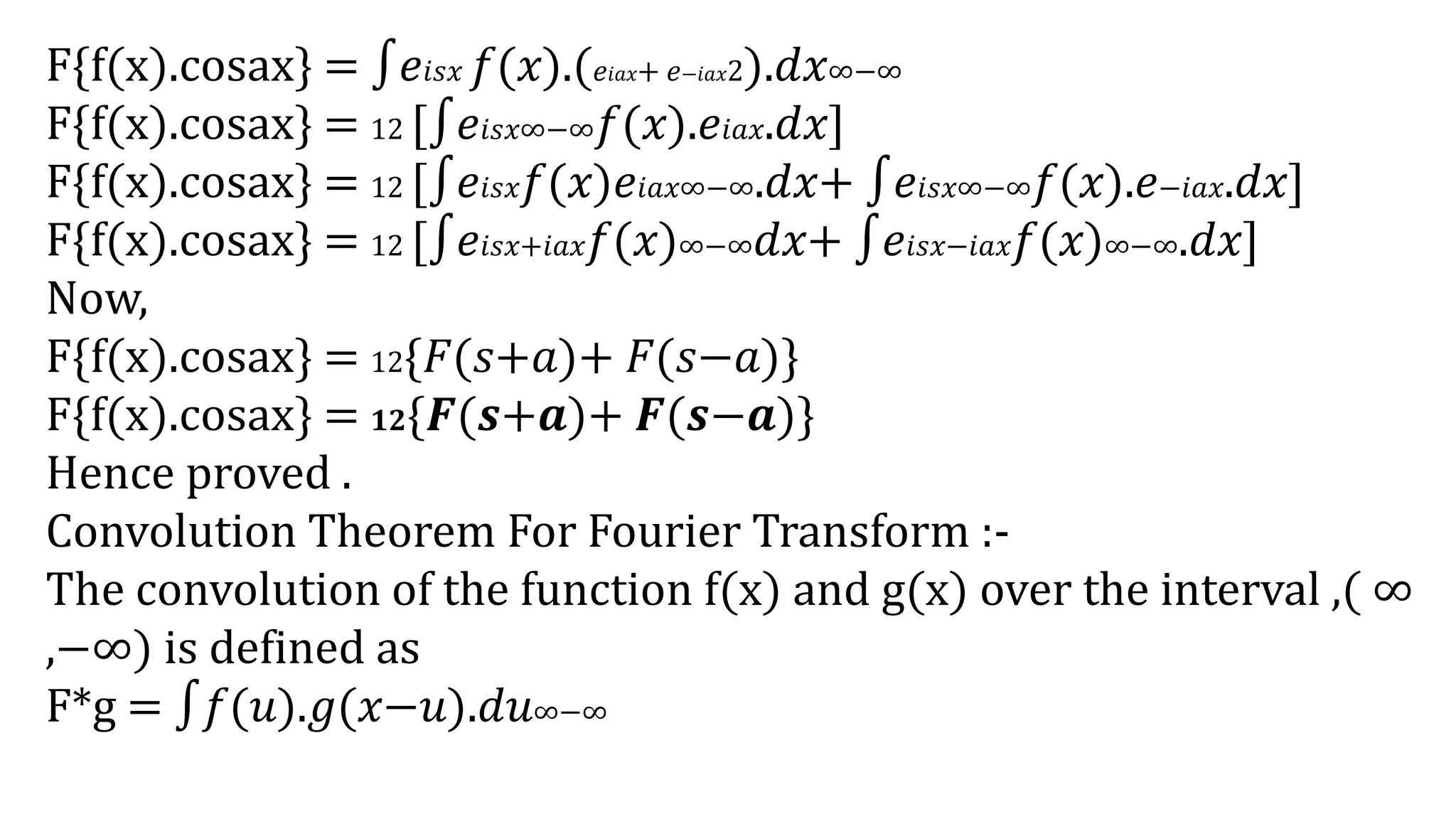 fourier series and fourier transform | PPTX