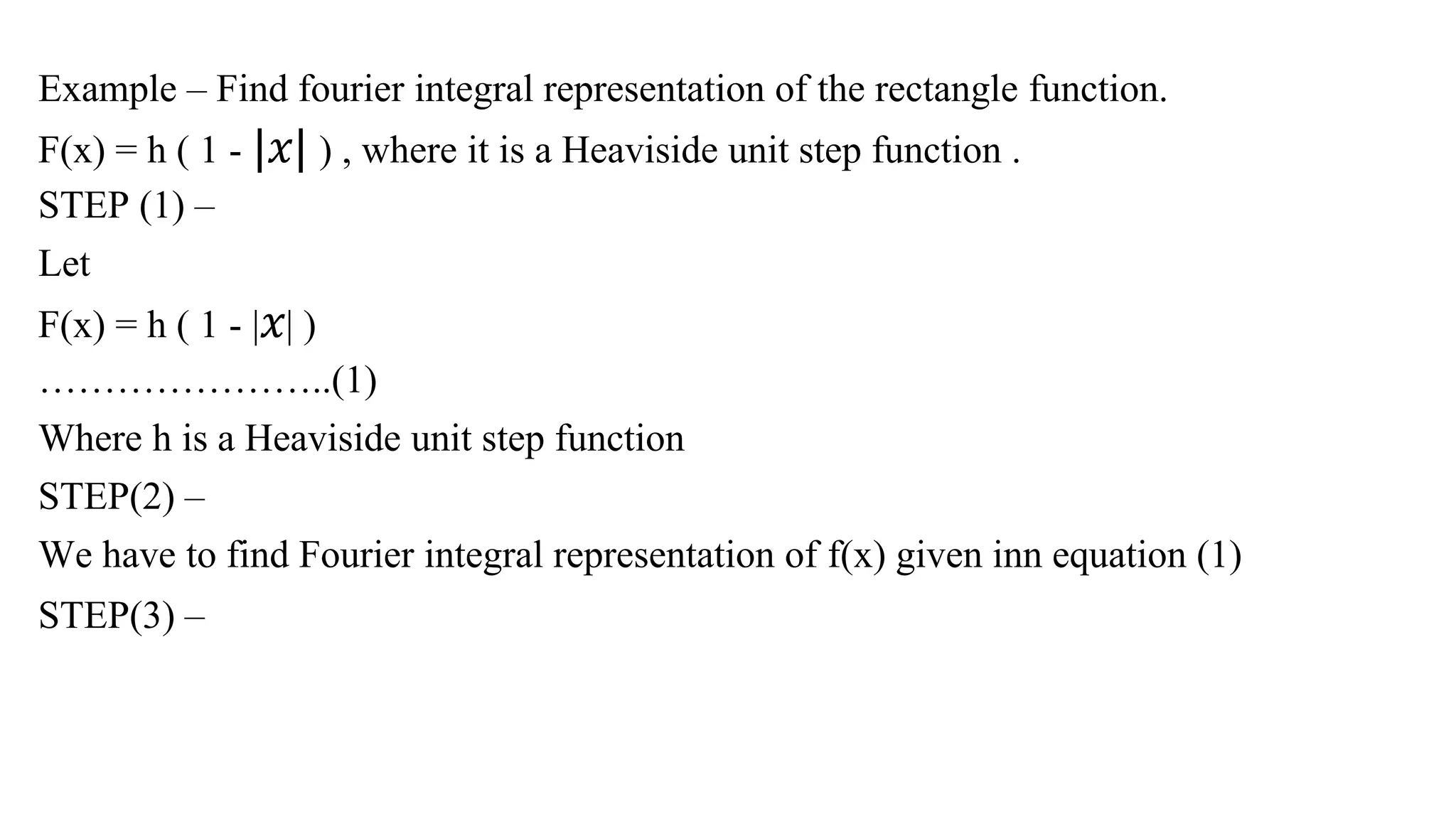 fourier series and fourier transform | PPTX