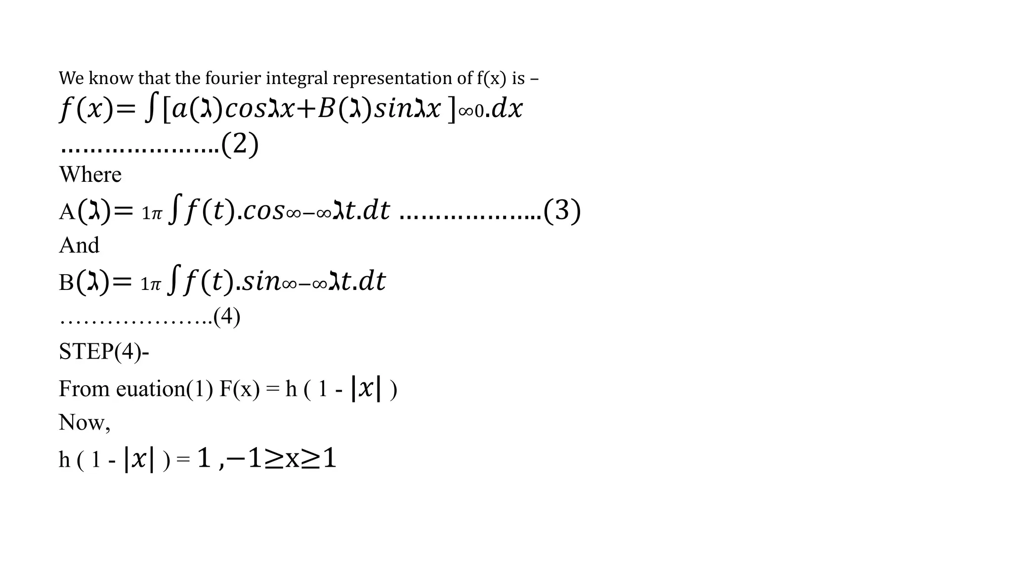 fourier series and fourier transform | PPTX
