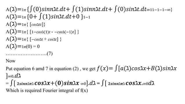 fourier series and fourier transform | PPTX