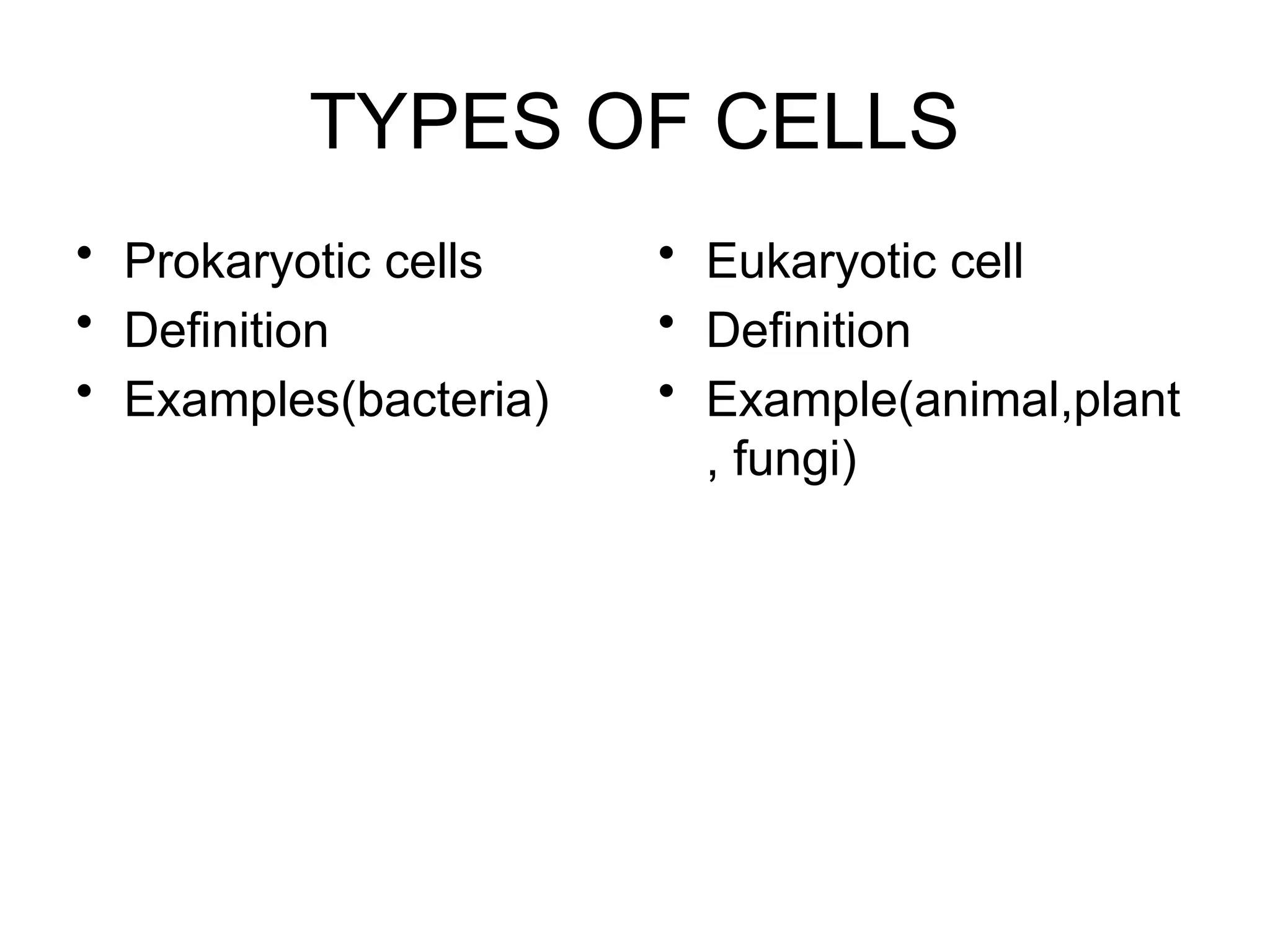 Presentation on cell structure and function | PPT