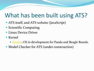 ATS Programming | PPT