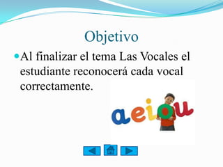 Modulo vocales | PPTX