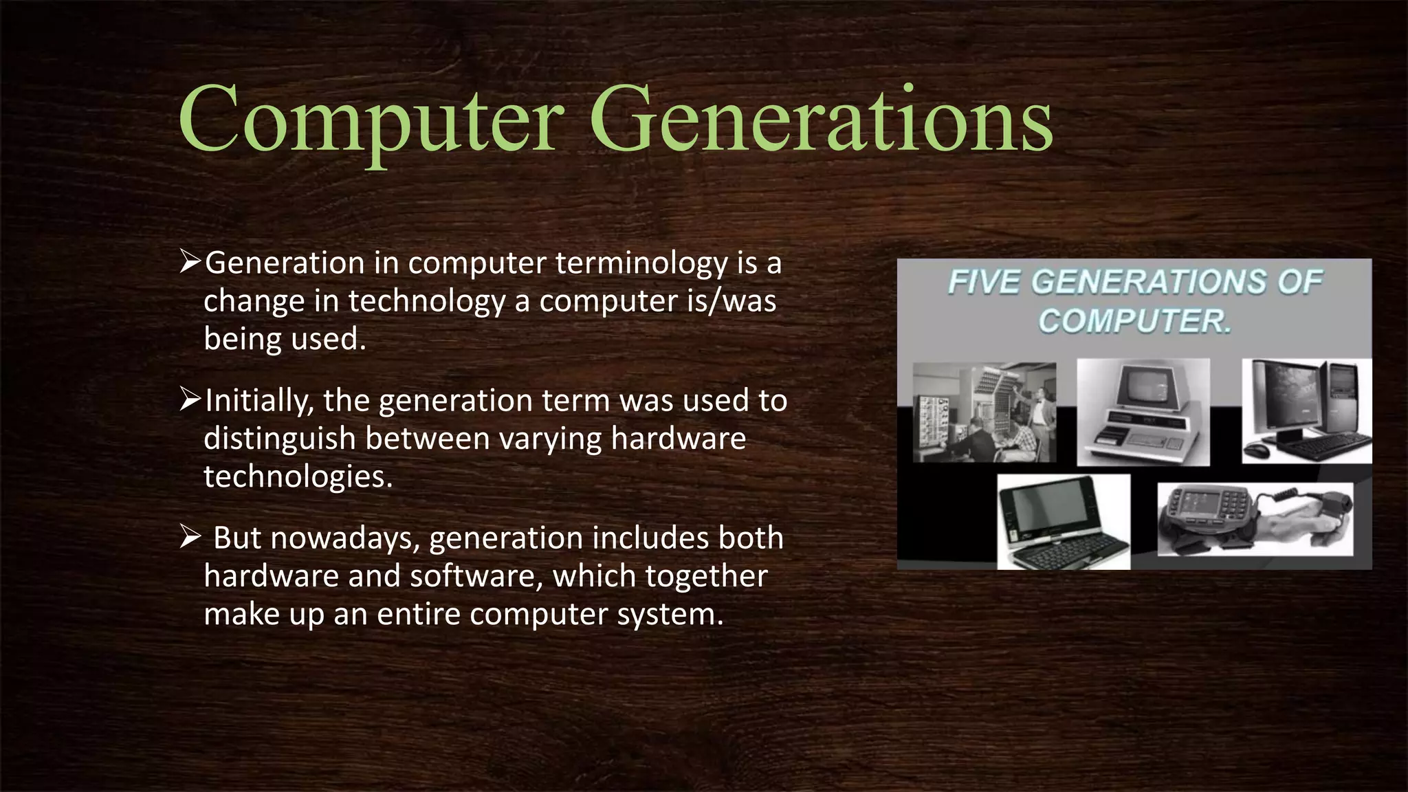 3rd generation computer | PPTX
