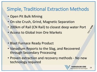 Vanadium One Presentation | PDF