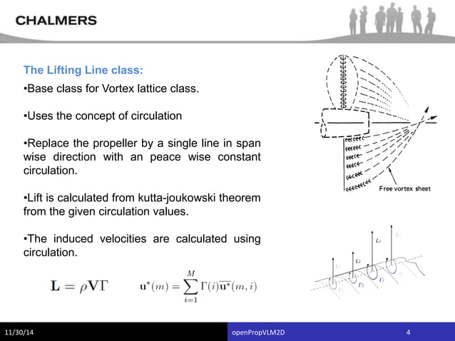 Vortex lattice implementation of propeller sections for OpenFoam 2.3x ...