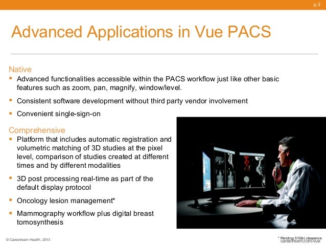Clinical Applications in Vue PACS