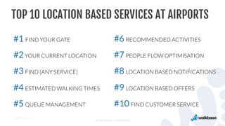 Indoor Positioning & Location Based Services at Airports | PPT