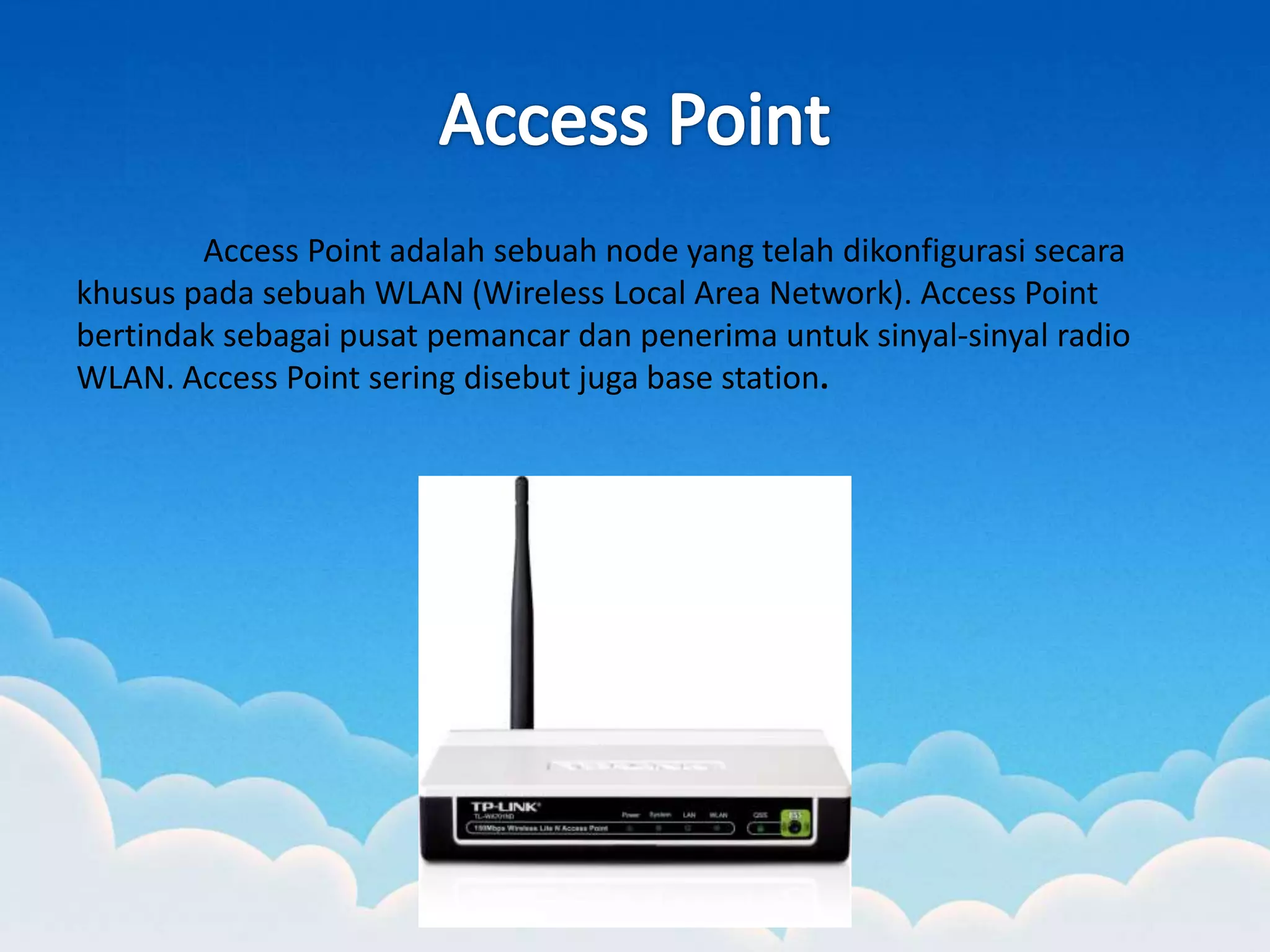 AP mode Repeater dan WDS | PPTX