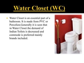 Presentation washroom design | PPTX