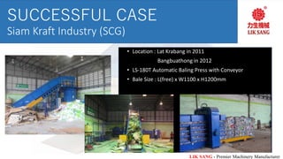LIK SANG Presentation (waste paper baler) worldwide | PPTX