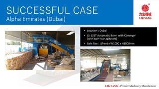 LIK SANG Presentation (waste paper baler) worldwide | PPTX
