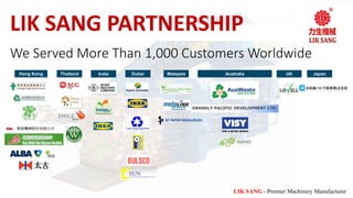 LIK SANG Presentation (waste paper baler) worldwide | PPTX