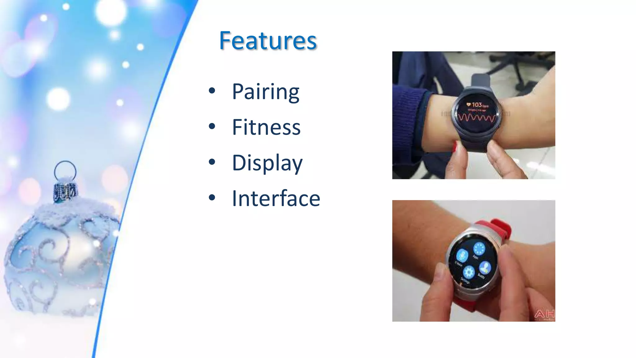 Presentation smart watch | PPTX