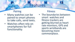Presentation smart watch | PPTX