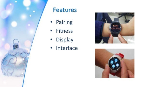 Presentation smart watch