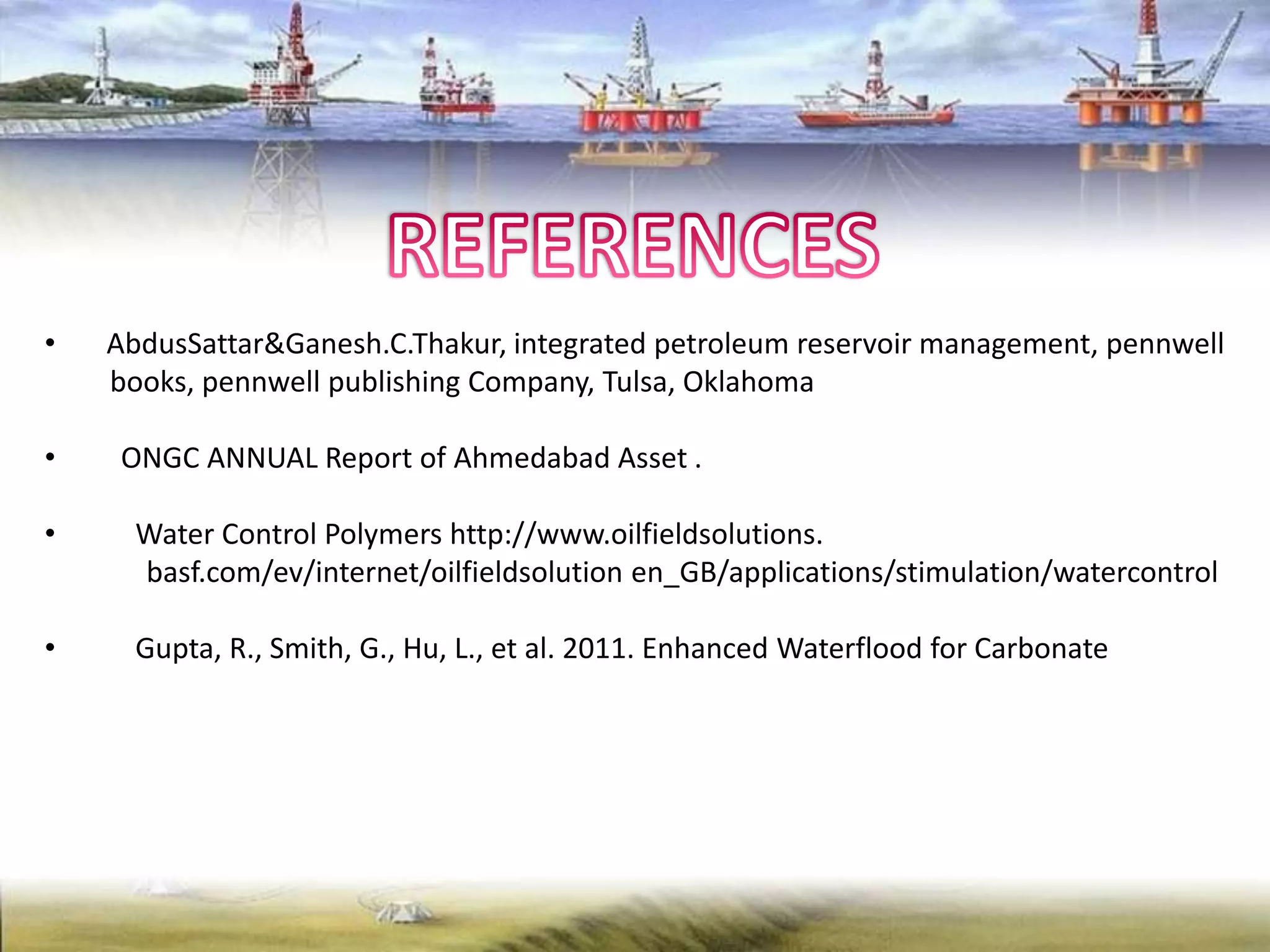 waterflooding | PPTX