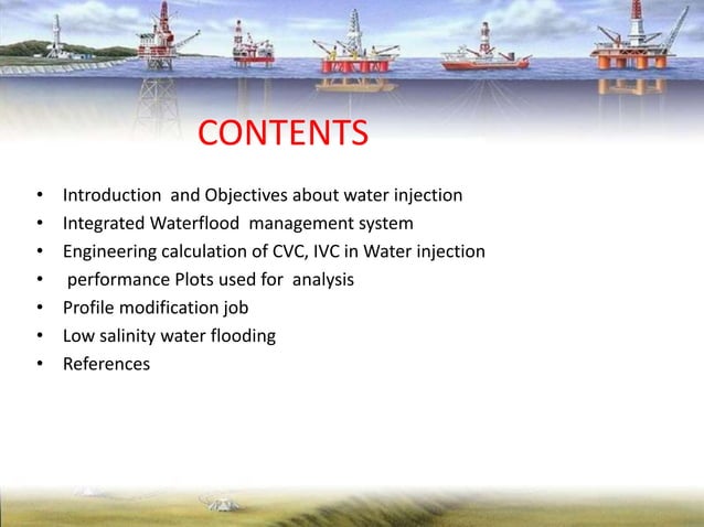 waterflooding | PPTX