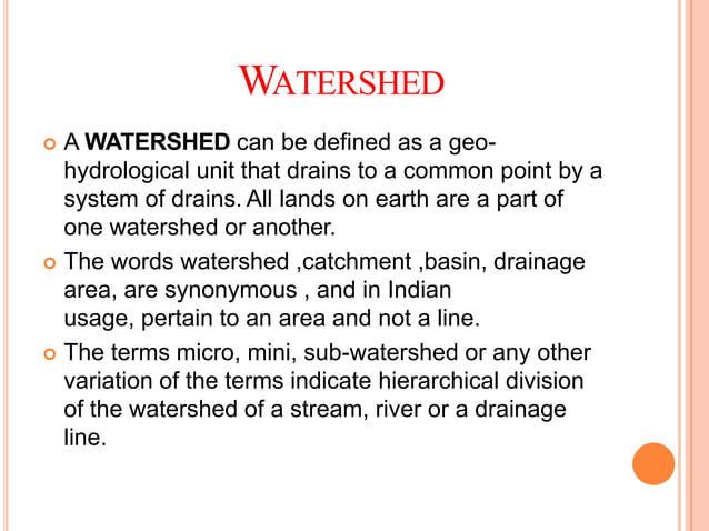 Water watershed.pptx