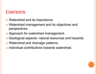 Presentation watershed | PPTX