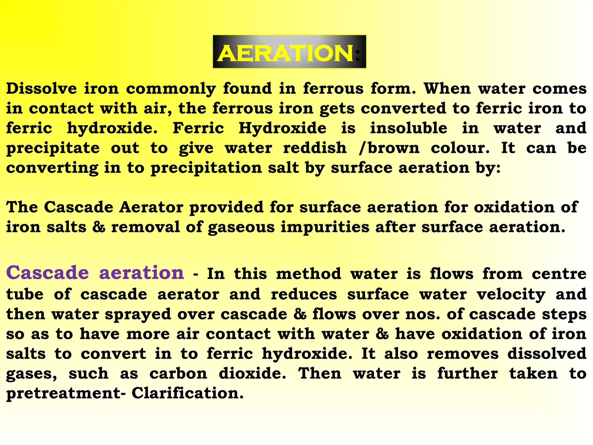 presentation water treatment plant for thermal power | PPT