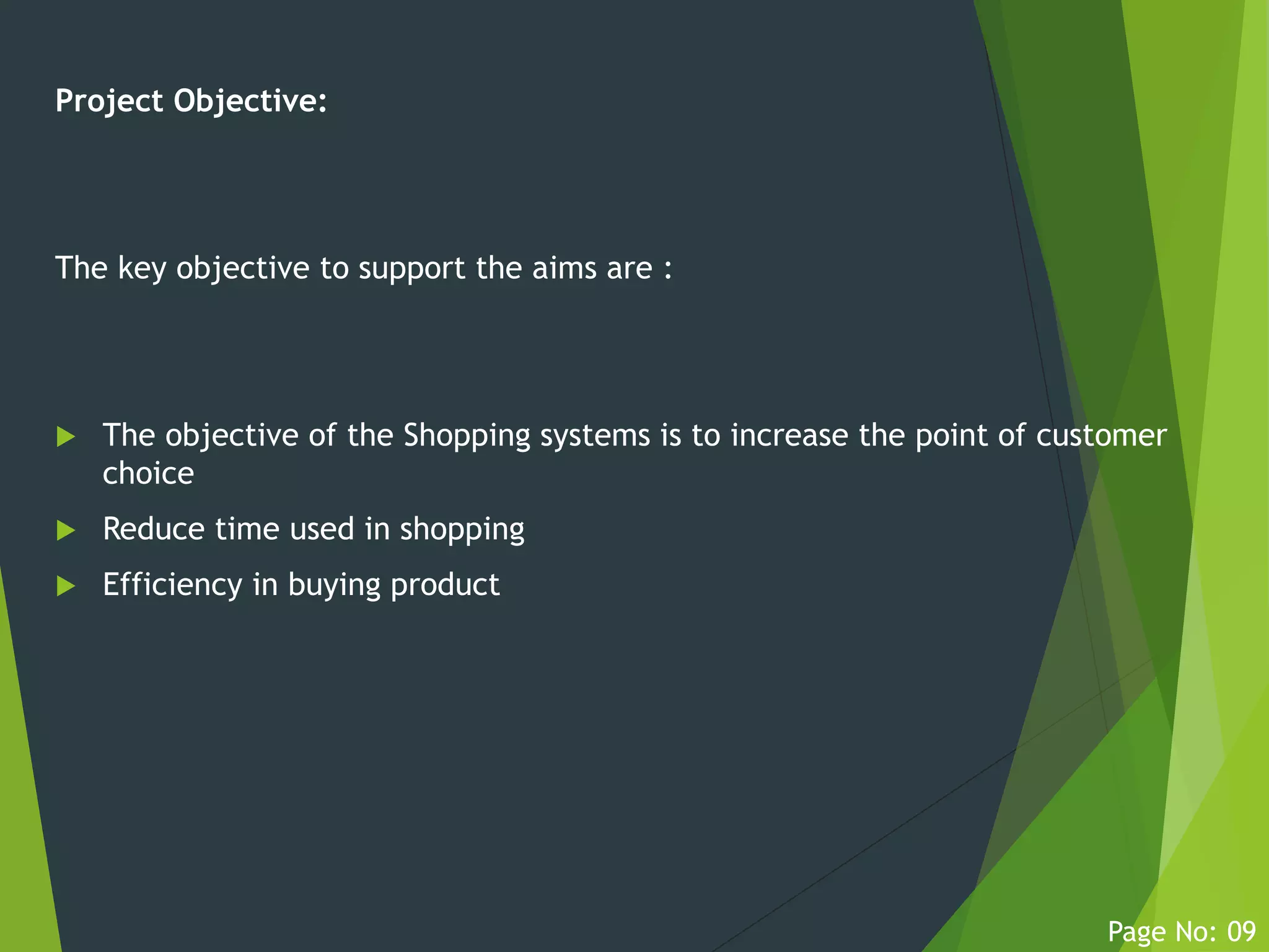 Web based online shopping system Presentation slide | PPTX