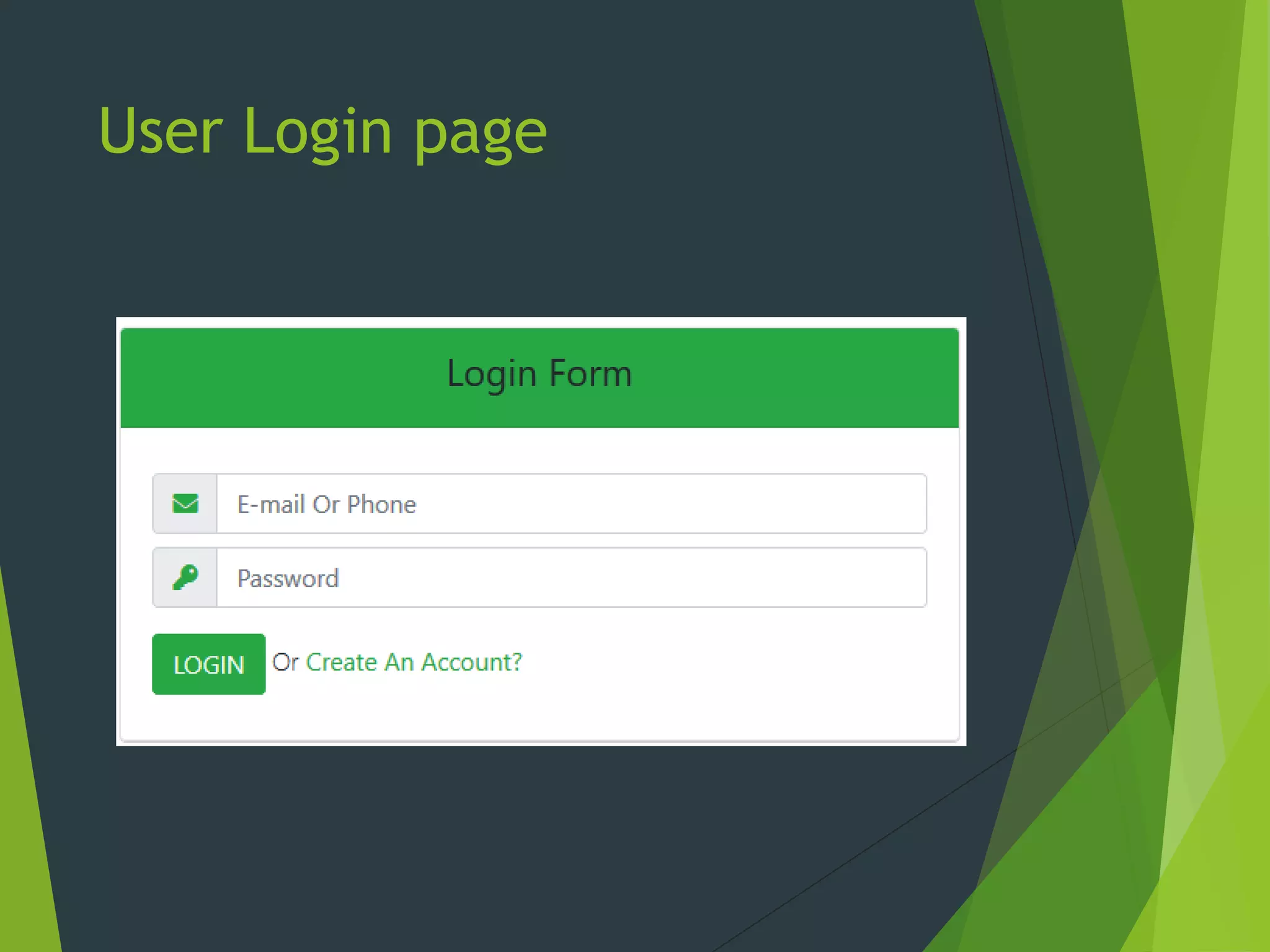 Web based online shopping system Presentation slide | PPTX