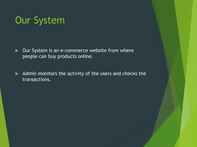 Web based online shopping system Presentation slide | PPTX | Web Design and HTML | Internet