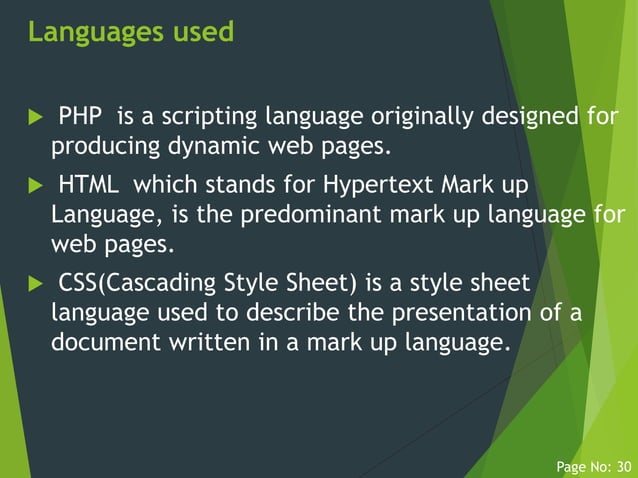 Web based online shopping system Presentation slide | PPTX | Web Design and HTML | Internet