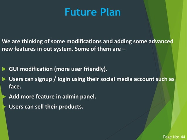 Web based online shopping system Presentation slide | PPTX | Web Design and HTML | Internet