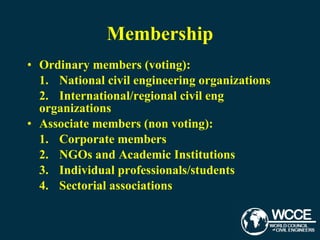 World Council of Civil Engineers | PPT