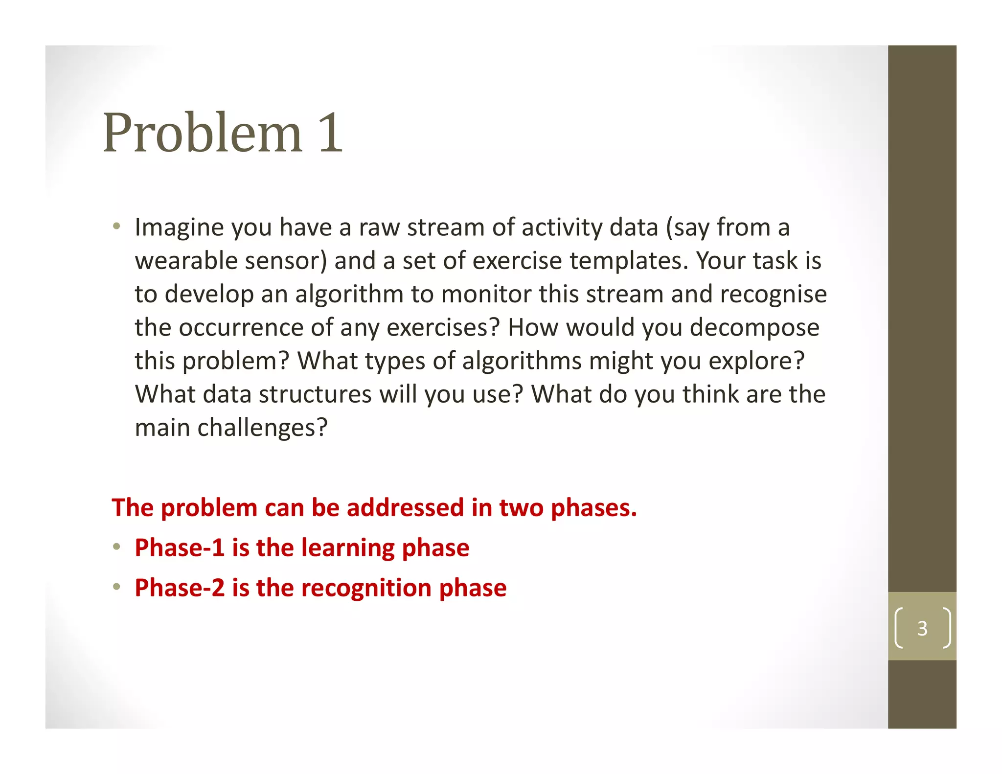 Activity Monitoring Using Wearable Sensors and Smart Phone | PPT