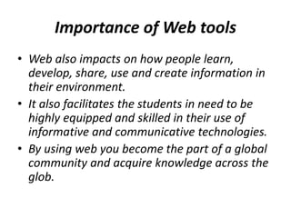 Presentation web tools | PPTX
