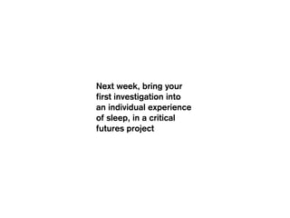 Sleeper Cells - Presentation week 3 | PDF