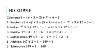 Calculations, Rounding, Estimation, Limits of accuracy, Ratio and rate ...