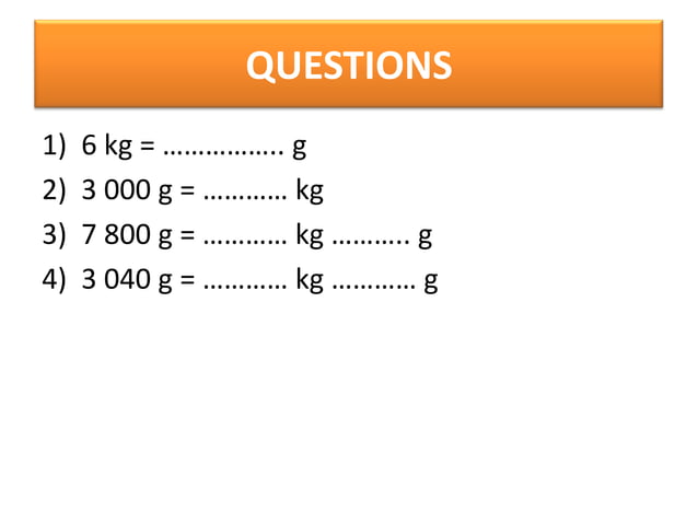 Presentation weight | PPTX