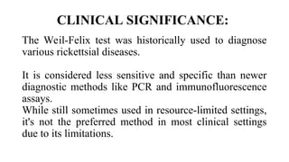 PRESENTATION WEIL-FELIX TEST good for.ppt