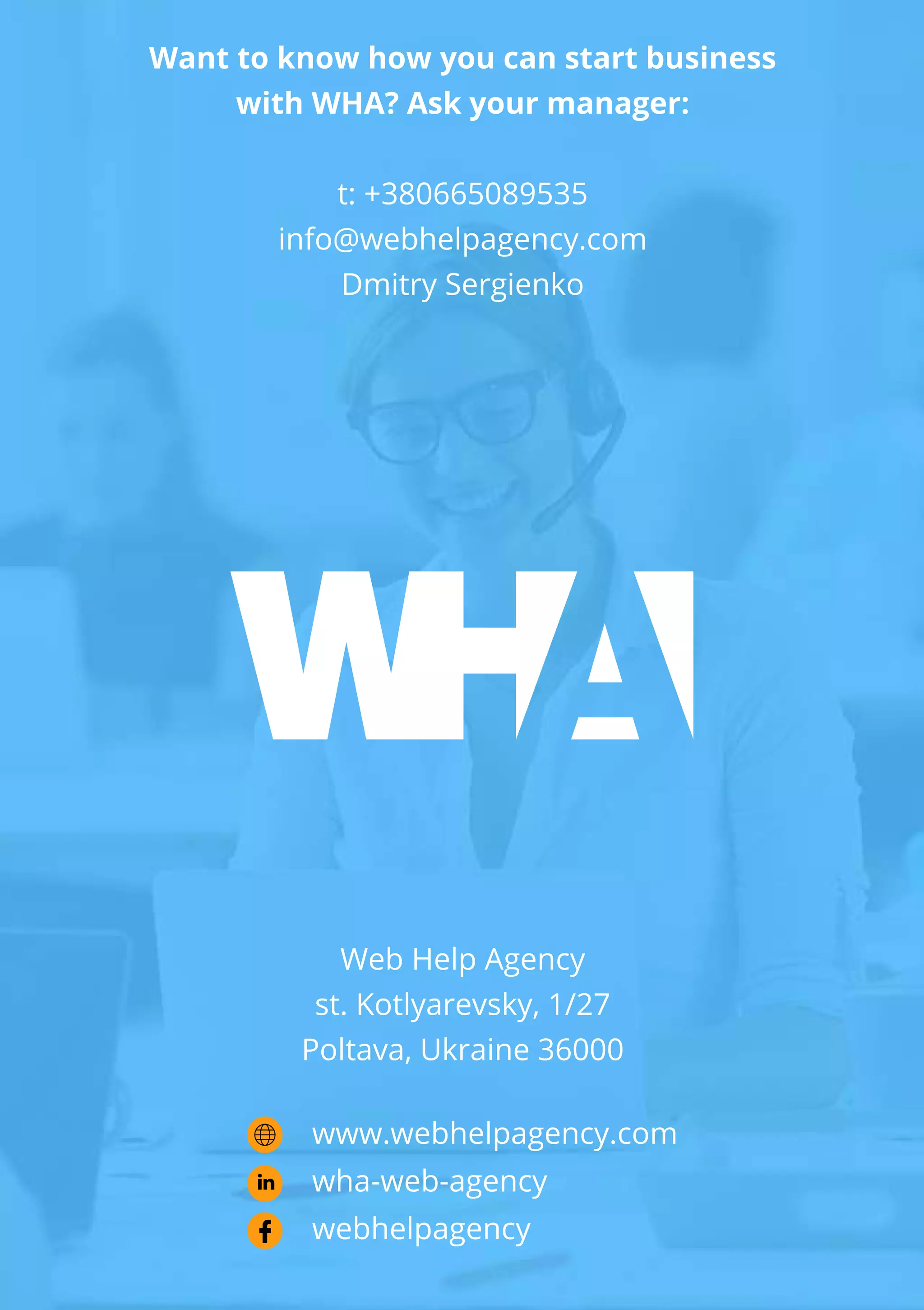 WHA Offer for potential buyers | PDF