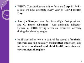 WHO by Rushikesh shinde | PPTX