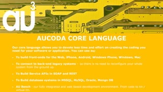 Aucoda - Automated Development | PPT