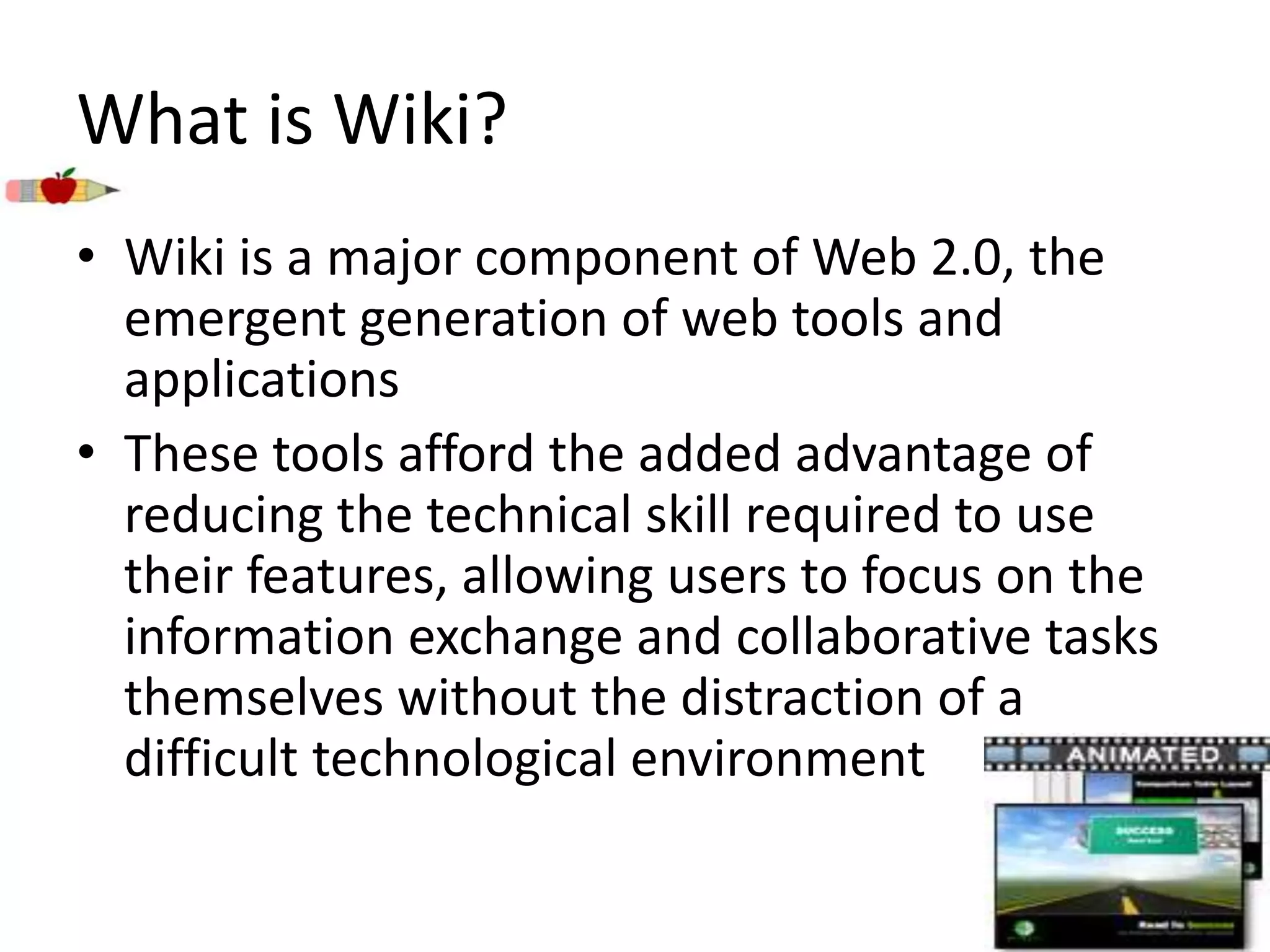 Presentation wiki as a teaching - learning tool | PPT | Free Download
