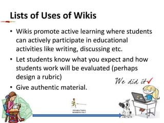 Presentation wiki as a teaching - learning tool | PPT
